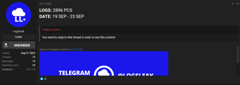 Stealer Logs – what you need to know - SOS Intelligence